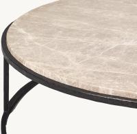 China Modern Stainless Steel Round Coffee Table 900mm 1200mm 1500mm Custom Sizes Available for Living Room for sale