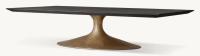 China Modern Rectangle Coffee Table with Sintered Stone Top Customizable Sizes 1200x600x450mm for sale