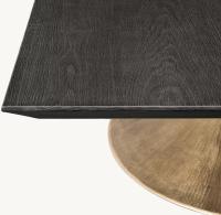 China Modern Rectangle Coffee Table with Sintered Stone Top Customizable Sizes 1200x600x450mm for sale
