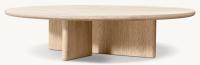 China Modern Stainless Steel Coffee Table with Sintered Stone Top 900mm 1200mm 1500mm for sale