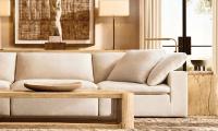China Modern Rectangle Coffee Table 1200x600x450mm Wood Top Sintered Stone Base Living Room Furniture for sale