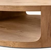 China Modern Rectangle Coffee Table with Sintered Stone Base Wood Top 900 1200 1500mm for sale