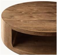 China Modern Rectangle Coffee Table with Sintered Stone Base Wood Top 900 1200 1500mm for sale