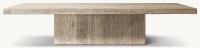 China Modern Rectangle Coffee Table 1200mm Stainless Steel Sintered Stone Top Customizable Size Living Room Furniture for sale