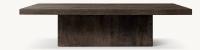 China Modern Square Coffee Table Stainless Steel Sintered Stone 900mm Customizable Size Living Room Furniture for sale