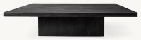 China Modern Square Coffee Table Stainless Steel Sintered Stone 900mm Customizable Size Living Room Furniture for sale