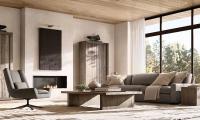 China Modern Rectangle Coffee Table Stainless Steel Sintered Stone Top 1000x600x360mm Custom Sizes Available for sale