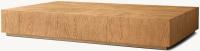 China Modern Rectangle Coffee Table Set 1500x700x360mm Sintered Stone Top Living Room Furniture for sale