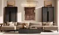 China Modern Rectangle Coffee Table Set 1500x700x360mm Sintered Stone Top Living Room Furniture for sale