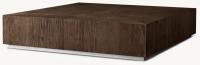 China Newland Modern Rectangle Coffee Table 1400x1400x360mm Sintered Stone Top Customizable for sale