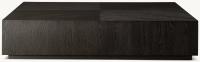 China Newland Modern Rectangle Coffee Table 1400x1400x360mm Sintered Stone Top Customizable for sale