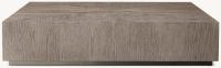 China Newland Modern Rectangle Coffee Table 1400x1400x360mm Sintered Stone Top Customizable for sale