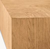 China Newland Modern Rectangle Coffee Table 1400x1400x360mm Sintered Stone Top Customizable for sale