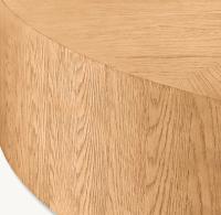 China Modern Round Coffee Table Set for Living Room 900 1200 1500mm Sintered Stone Top for sale