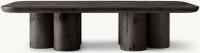 China Modern Light Luxury Solid Wood Coffee Table 1200mm 1500mm 1700mm Stainless Steel Sintered Stone Top for sale