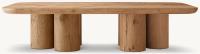 China Modern Light Luxury Solid Wood Coffee Table 1200mm 1500mm 1700mm Stainless Steel Sintered Stone Top for sale