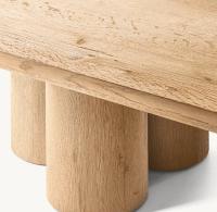 China Modern Light Luxury Solid Wood Coffee Table 1200mm 1500mm 1700mm Stainless Steel Sintered Stone Top for sale