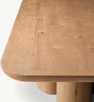 China Modern Light Luxury Solid Wood Coffee Table 1200mm 1500mm 1700mm Stainless Steel Sintered Stone Top for sale