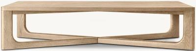 China Living Room Modern Solid Wood Coffee Table Customized Lightweight 450mm for sale