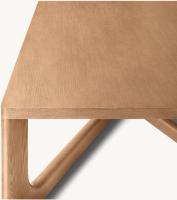 China Living Room Modern Solid Wood Coffee Table Customized Lightweight 450mm for sale