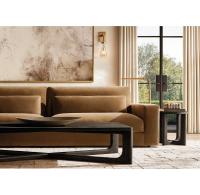 China Living Room Modern Solid Wood Coffee Table Customized Lightweight 450mm for sale