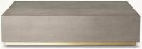 China Modern Light Luxury Square Wooden Coffee Table 1500x800x450mm Customizable for High End Living Room for sale