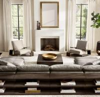 China Modern Sintered Stone Coffee Table 450mm Height with Stainless Steel Base - 1500×800mm & 1700×1000mm Sizes for sale