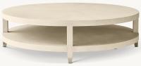 China Modern Luxury Coffee Table 900mm 1200mm 1500mm Diameter with Stainless Steel Base and Premium Surface Options for sale