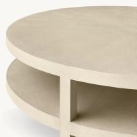 China Modern Luxury Coffee Table 900mm 1200mm 1500mm Diameter with Stainless Steel Base and Premium Surface Options for sale