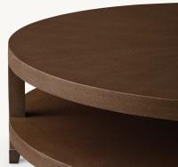 China Modern Luxury Coffee Table 900mm 1200mm 1500mm Diameter with Stainless Steel Base and Premium Surface Options for sale