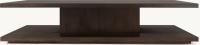 China Modern Coffee Table 1200x600x450mm Wood Top Stainless Steel Base Customizable for sale