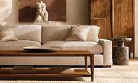 China Modern Light Luxury Coffee Table 1700x1000x450mm with Customizable Sizes and Stainless Steel Base for sale