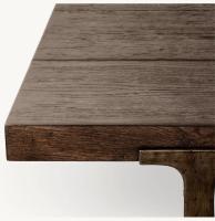 China Modern Luxury Sintered Stone Coffee Table 1200-1700mm Customizable Stainless Steel Base Furniture for sale
