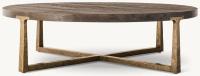 China Modern Round Coffee Table 300mm Height with Stainless Steel Base - Custom Wood, Stone or Glass Top Options for sale