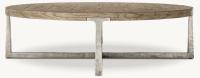 China Modern Round Coffee Table 300mm Height with Stainless Steel Base - Custom Wood, Stone or Glass Top Options for sale