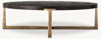 China Modern Round Coffee Table 300mm Height with Stainless Steel Base - Custom Wood, Stone or Glass Top Options for sale