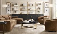 China Modern Round Coffee Table 300mm Height with Stainless Steel Base - Custom Wood, Stone or Glass Top Options for sale