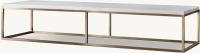 China Modern Stainless Steel Sintered Stone Coffee Table 1200x600x450mm Customizable Size for Living Room for sale