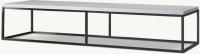 China Modern Stainless Steel Sintered Stone Coffee Table 1200x600x450mm Customizable Size for Living Room for sale