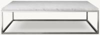China Modern Stainless Steel Sintered Stone Coffee Table 1000x1000x450mm Customizable Size for Living Room for sale