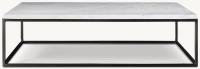 China Modern Stainless Steel Sintered Stone Coffee Table 1000x1000x450mm Customizable Size for Living Room for sale