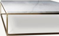 China Modern Stainless Steel Sintered Stone Coffee Table 1000x1000x450mm Customizable Size for Living Room for sale