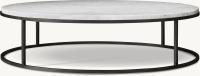 China Modern Stainless Steel Sintered Stone Coffee Table 900mm 1200mm 1500mm Round Living Room Furniture for sale