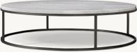 China Modern Stainless Steel Sintered Stone Coffee Table 900mm 1200mm 1500mm Round Living Room Furniture for sale
