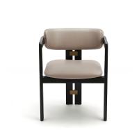 China Modern Rosewood Arm Chair 30 Inches Brown with Foam Cushion for Office Workspace Furniture for sale