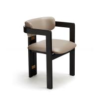 China Modern Rosewood Arm Chair 30 Inches Brown with Foam Cushion for Office Workspace Furniture for sale