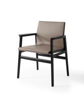 China Modern Office Solid Wood Armchair Brown Rosewood Version - Executive Chair with Ergonomic Design for sale