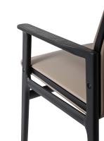 China Modern Office Solid Wood Armchair Brown Rosewood Version - Executive Chair with Ergonomic Design for sale