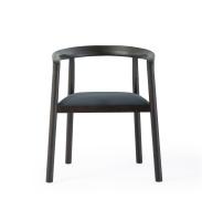 China Rosewood Modern Chair Black Contemporary Home Furniture 18 Inch Seat Height for sale
