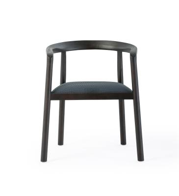 China Rosewood Modern Chair Black Contemporary Home Furniture 18 Inch Seat Height for sale